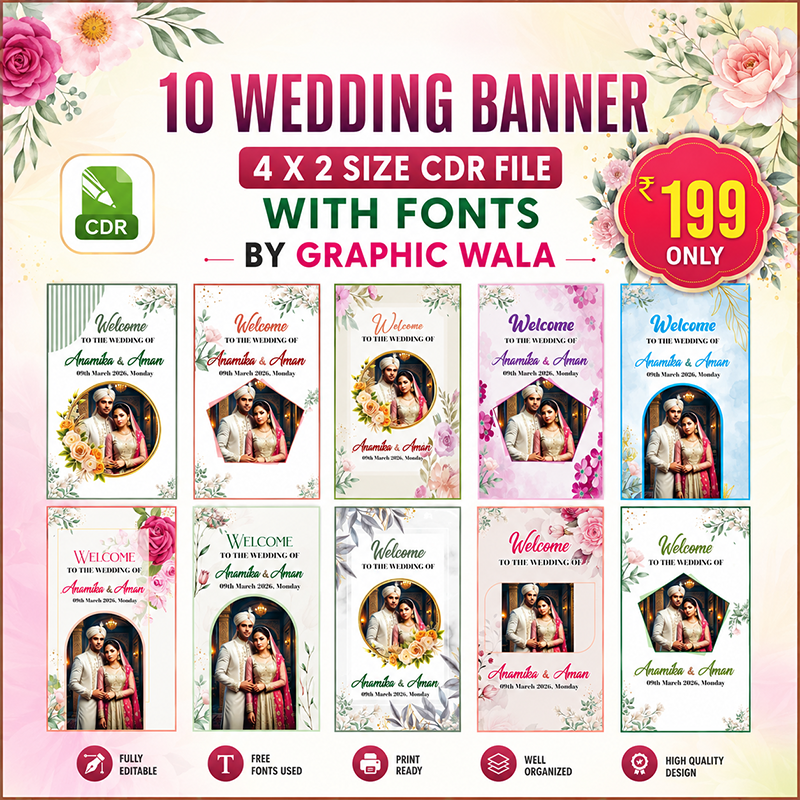 Graphic Wala CDR - Premium Design Files | CDR, PSD, AI, EPS Templates